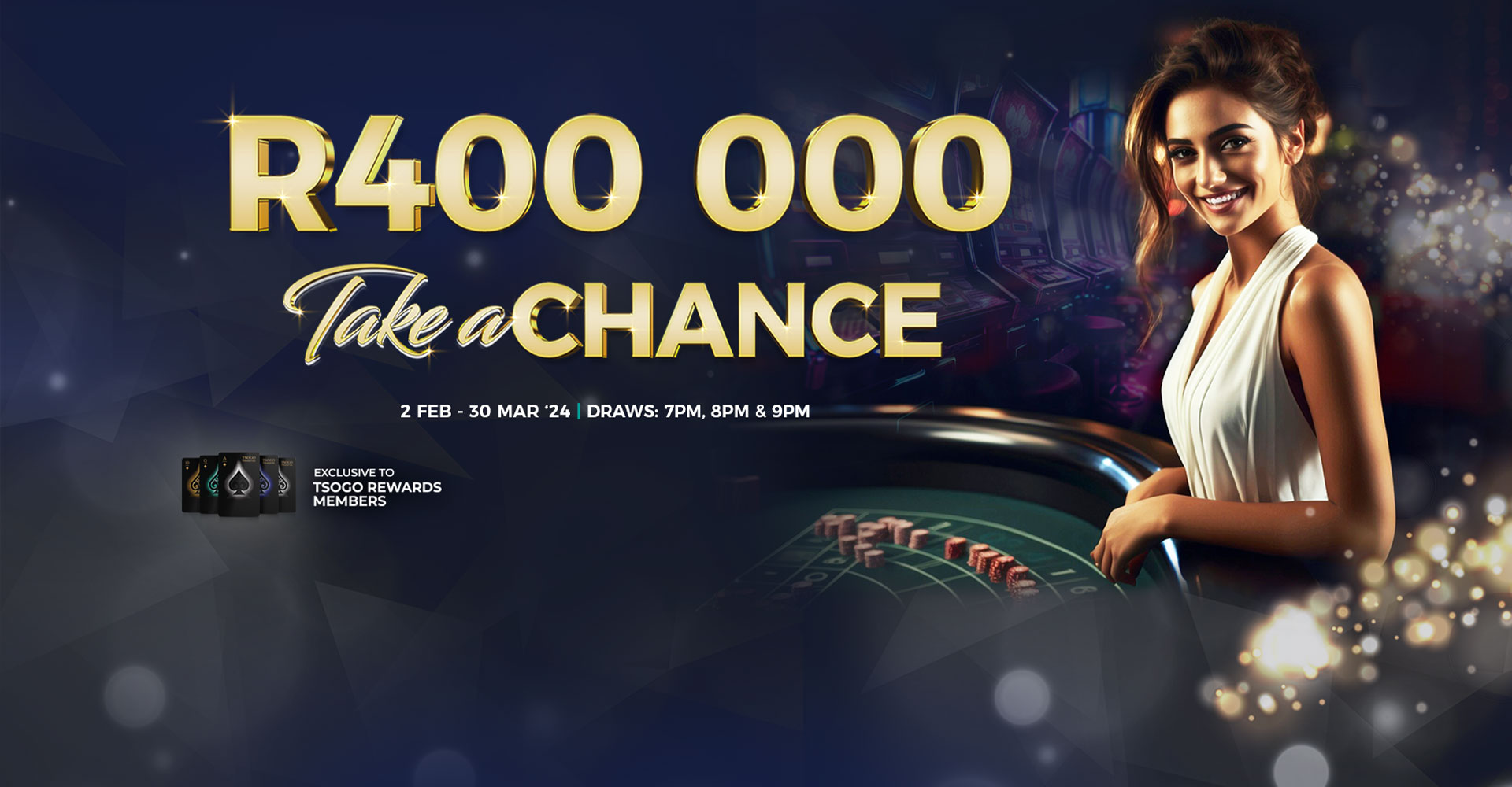 R400 000 Take A Chance Promotion - Hemingways Casino